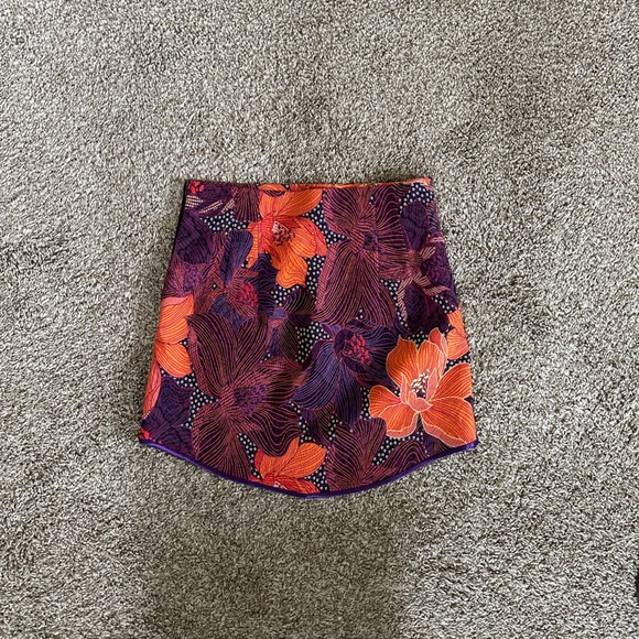 Zara | Skirts | Zara Jacquard Mini Skirt | Poshmark